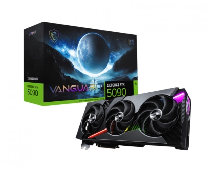 MSI nVidia GeForce RTX 5090 VANGUARD 32G 512 bit GeForce RTX 5090 32G ...